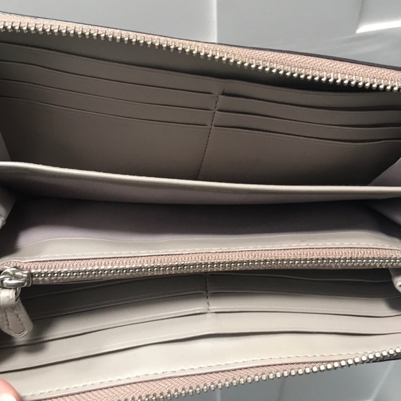 Coach | Bags | Coach Beige Wallet | Poshmark